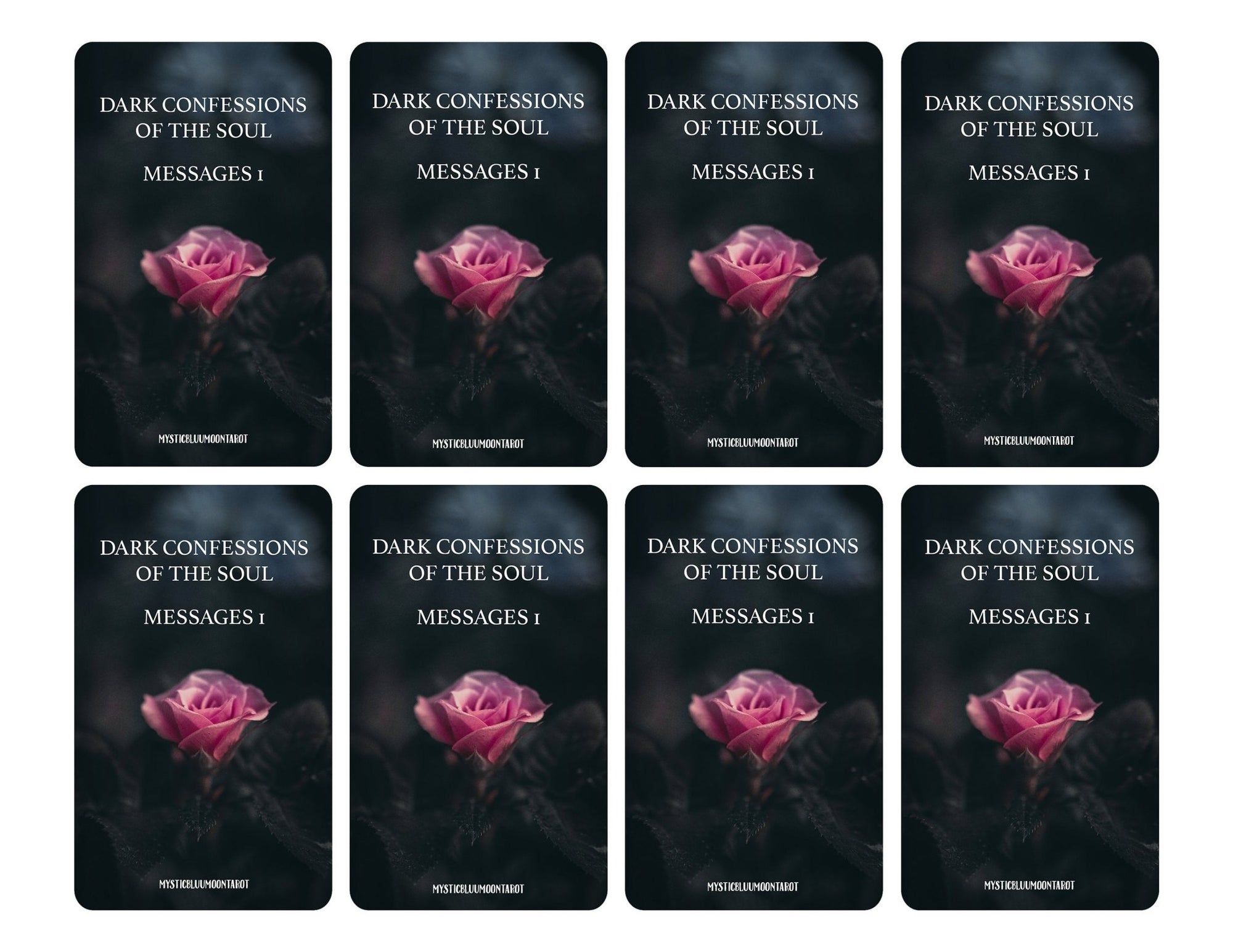 Dark Confessions 1 Oracle Deck | Digital | INSTANT DOWNLOAD