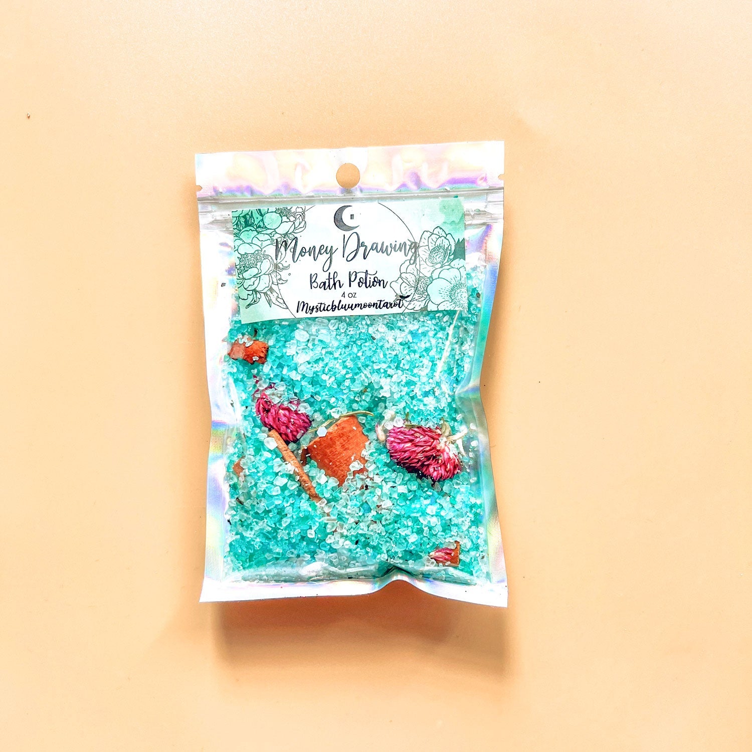 Money Drawing Bath Salts | Attract Money Wealth Prosperity Through Mag