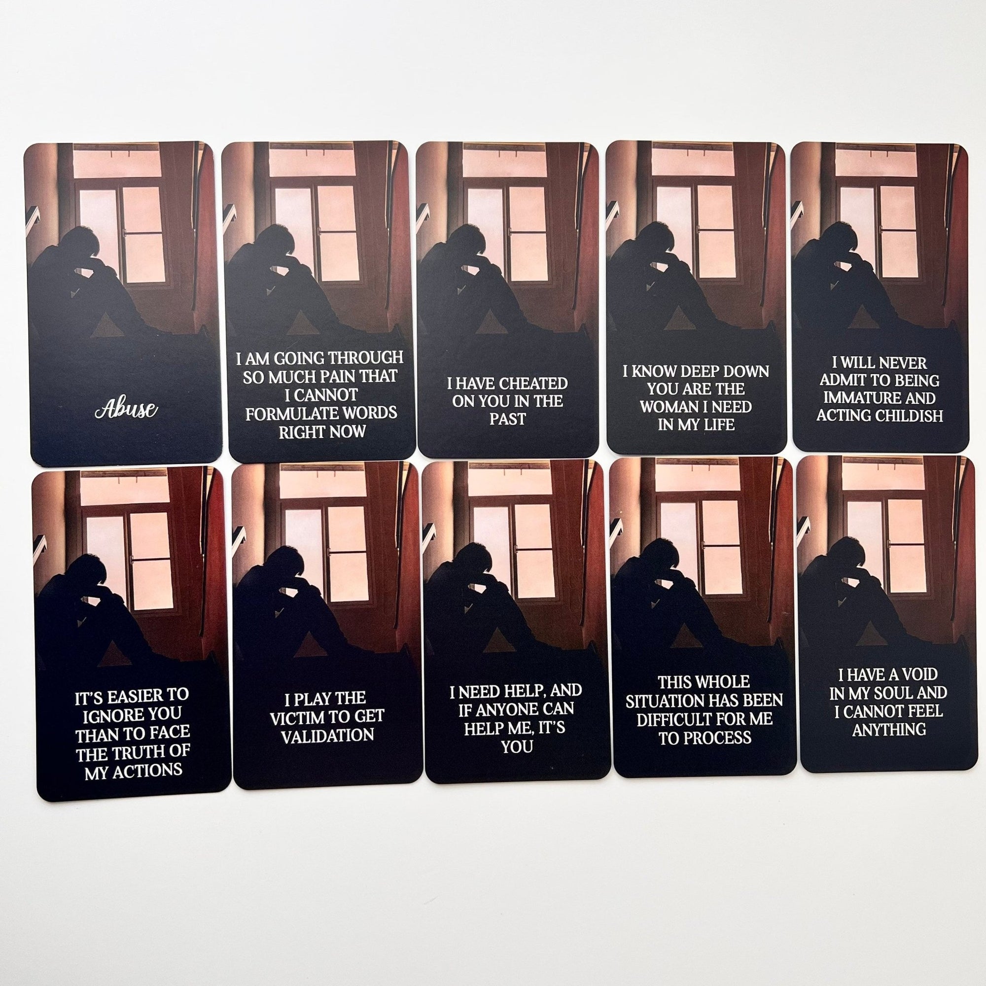 Mystic Divine Masculine Confessions Oracle Deck