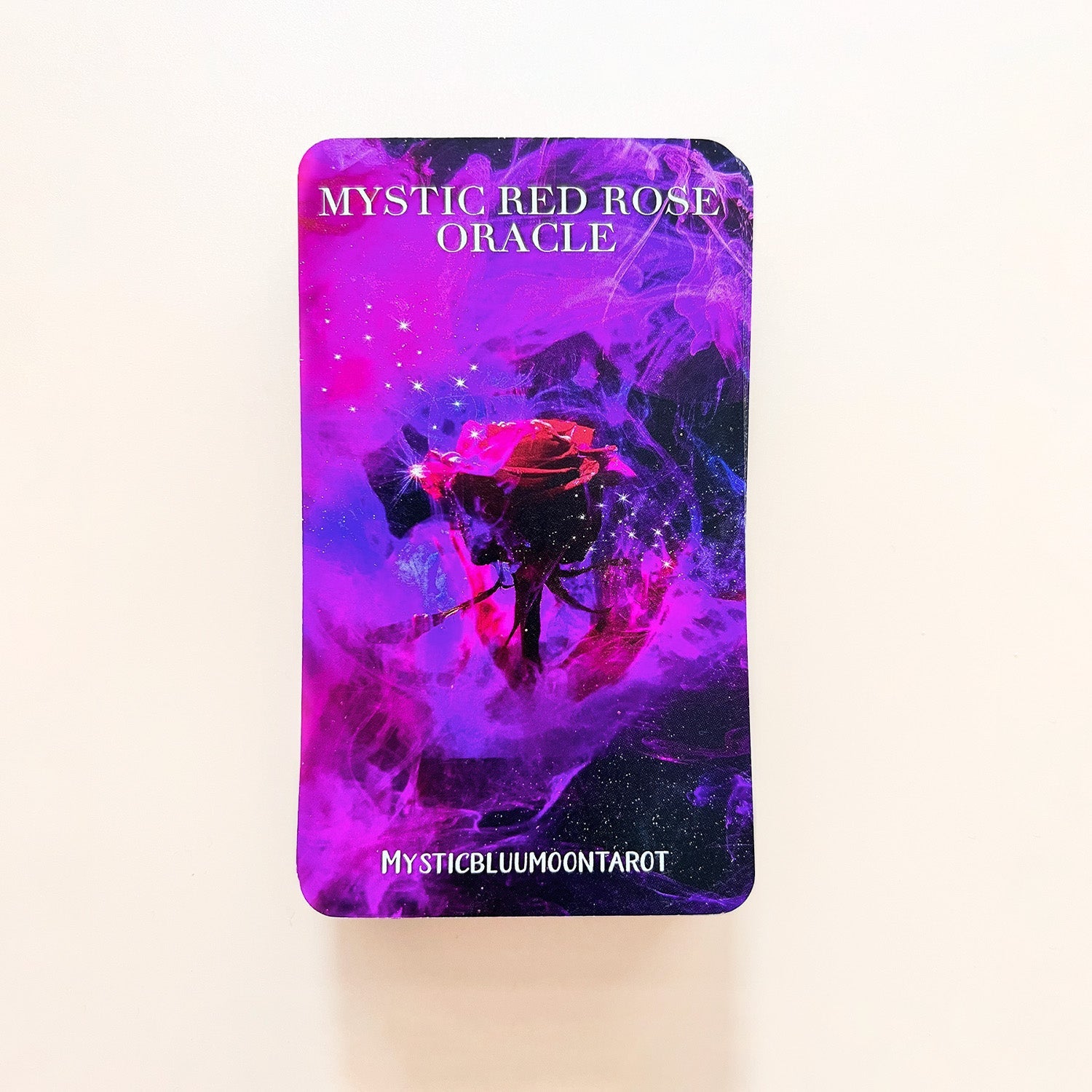 Mystic Red Rose Oracle Deck | Situations Deck