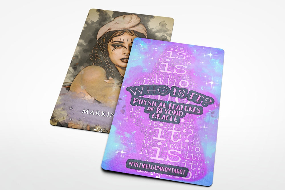 Who Is It Physical Features Oracle Deck | Intuitive Reading Cards for