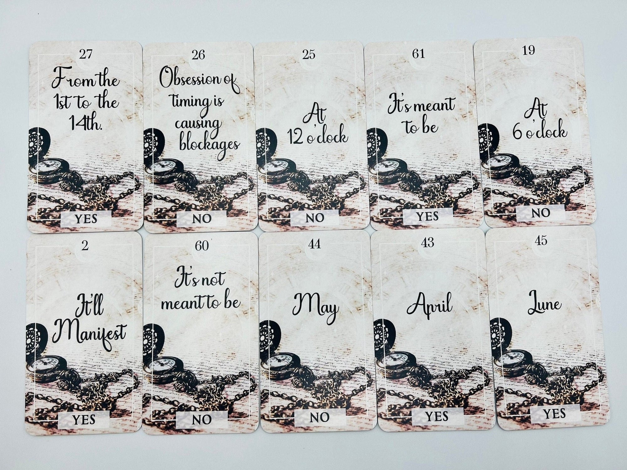 Precise Timing Oracle Deck | Divine Timing